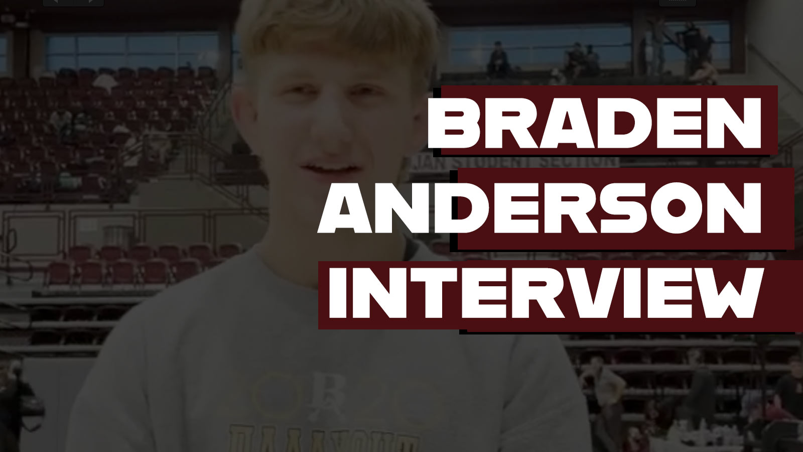 Interview: Braden Anderson - Owrestle