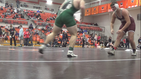 Gunner Wilson(Catoosa) vs. Kolby Looper(Blackwell) Cushing Tournament ...