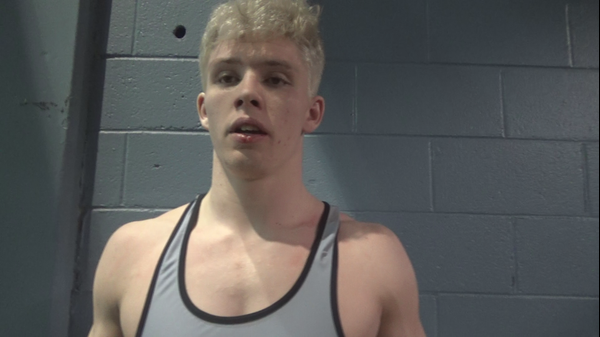 Nathan Sutterfield(Carl Albert)5A-157 After Consolation Semifinal Win ...