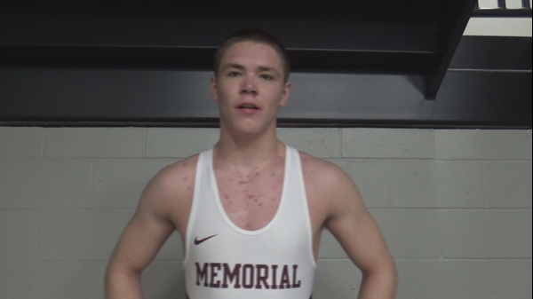 Liam Daniels(Edmond Memorial) After Qualifying for the State Tournament - Owrestle
