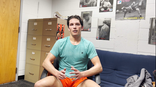 Tevin Minney (157-Returning State Qualifier) Cushing Wrestling: Inside ...