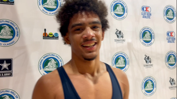 Devon Miller (Edmond North) National Wrestling Hall of Fame Dual ...