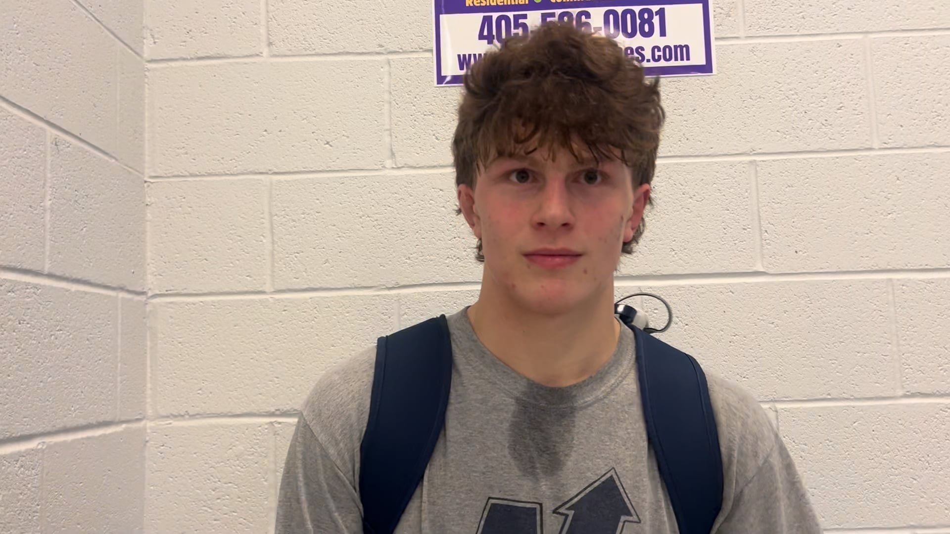 Edmond North’s Joseph Jeter at the National Wrestling Hall of Fame Dual ...