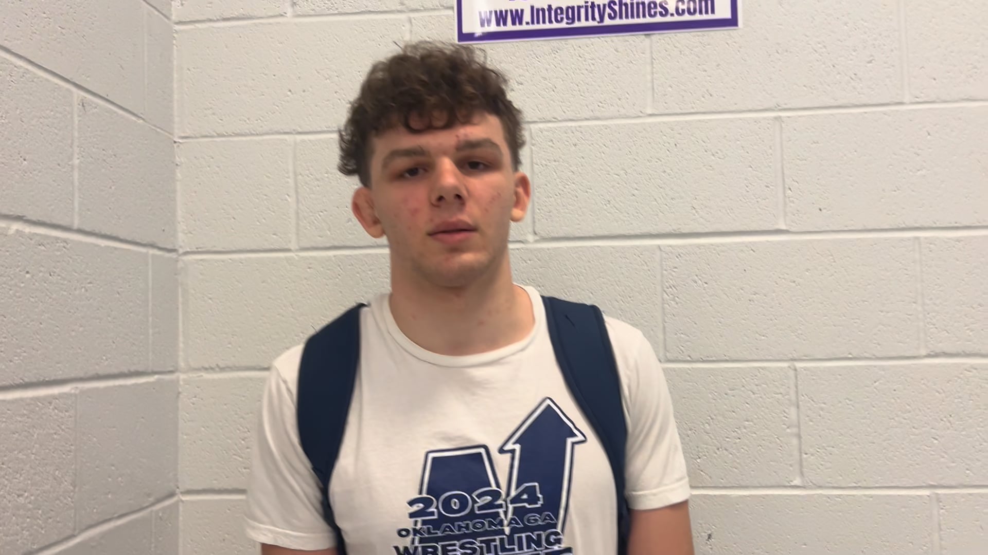 Edmond North’s Kody Routledge at National Wrestling Hall of Fame Dual Classic - Oklahoma Wrestling