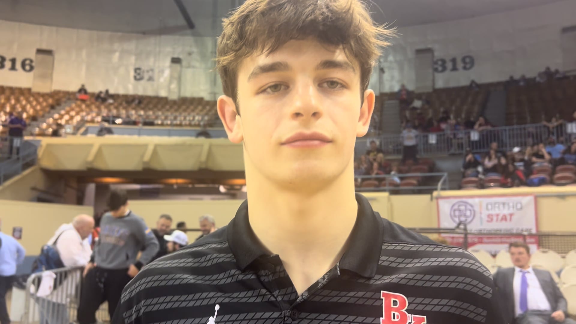 Greyson Zellers (Bishop Kelley) 2025 OSSAA State Tournament - Oklahoma ...