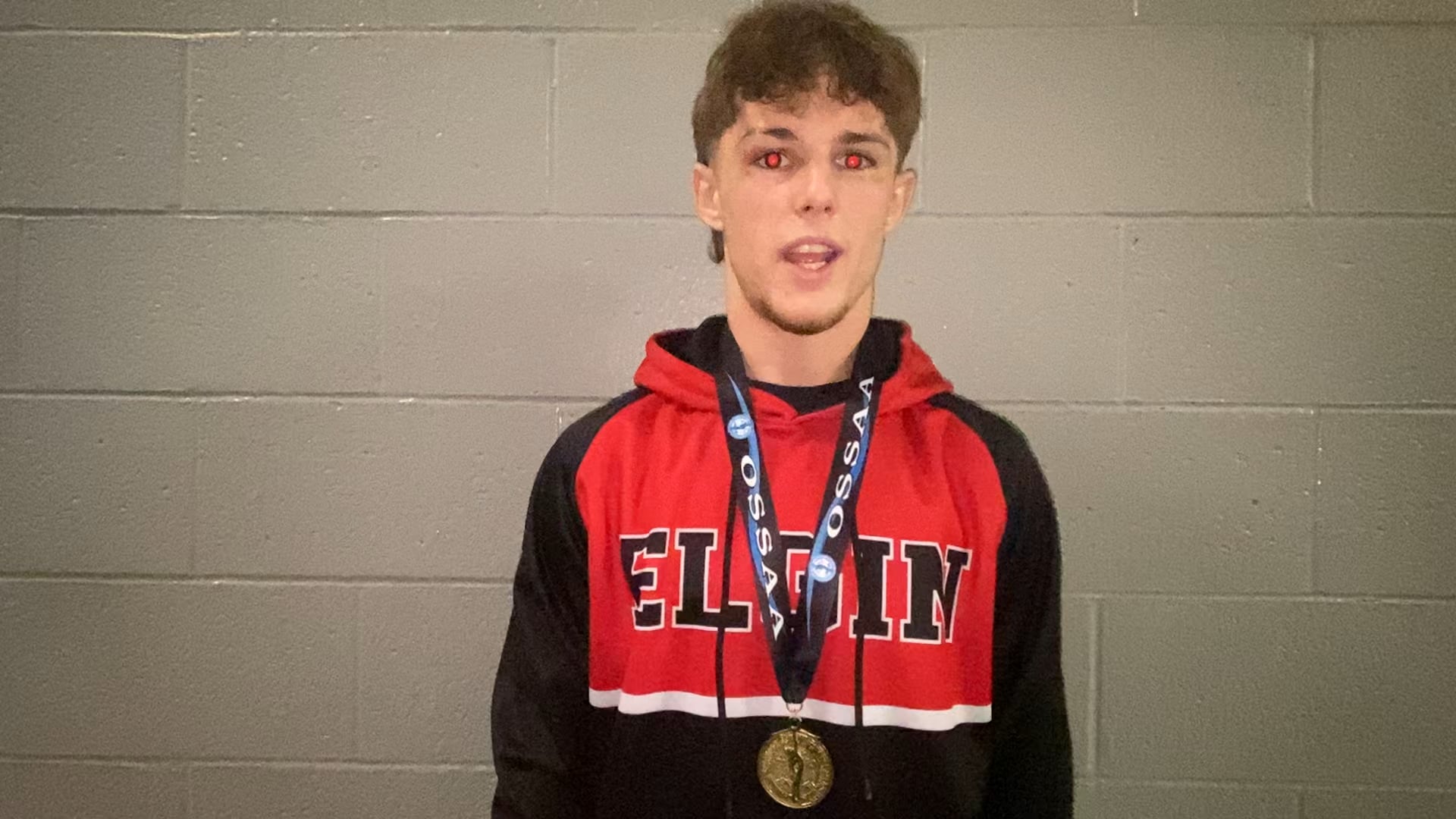 Hunter Jackson (Elgin) 2025 OSSAA State Tournament - Oklahoma Wrestling